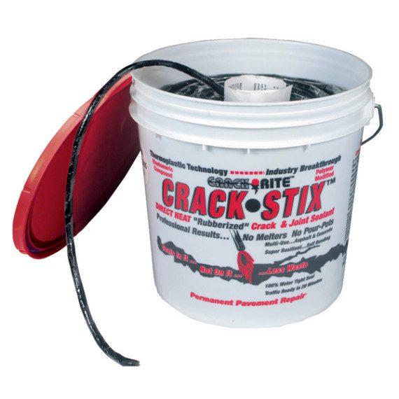 Latex·ite® Pli-Stix® 60ft. SMALL 1/4" Black Permanent Asphalt Crack ...
