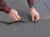 Latex·ite® Pli-Stix® 30ft. MEDIUM 1/2" Black Permanent Asphalt Crack ...