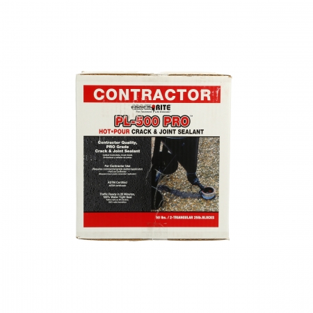Crack Rite® 50 lb. Hot Pour Joint Sealant Crack Filler - Latexite
